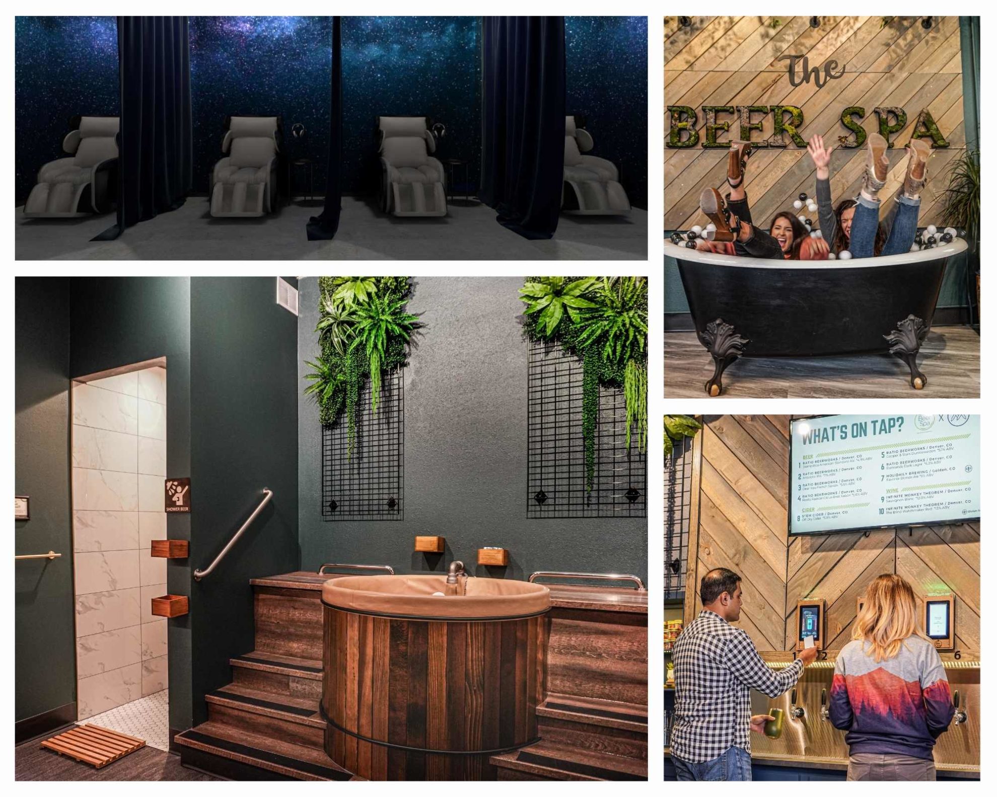 Spa Gift Cards Denver, Colorado | Oakwell Beer Spa